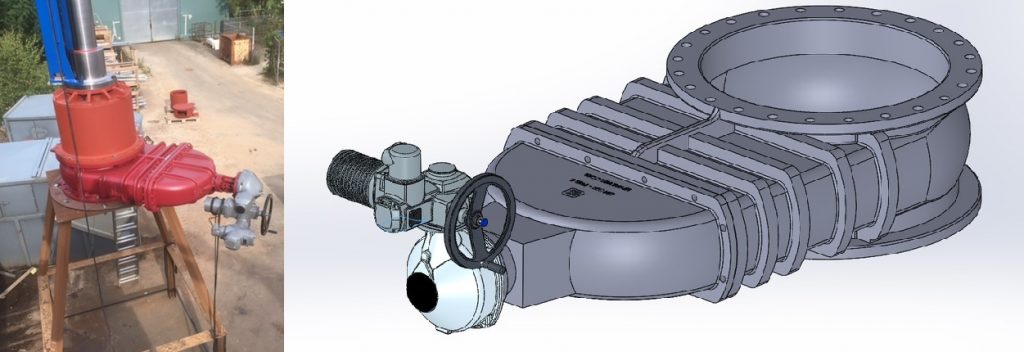 The largest valve supplied to the polar research vessel the RRS Sir ...