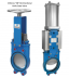 Orbinox EB Bi-Directional Knife Gate Valve, Cast Iron/Stainless Steel ...
