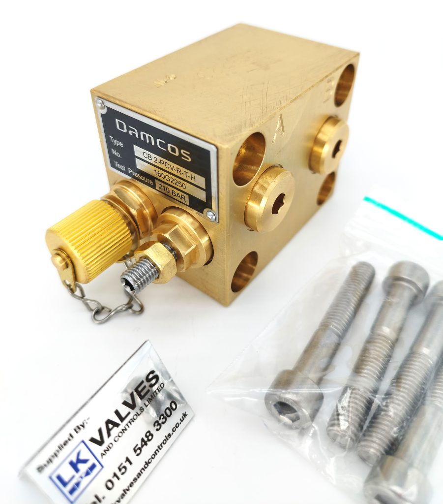 160G2250P - Damcos CONTROL BLOCK CB 2-PCV-R-T-H - Damcos Spare Parts