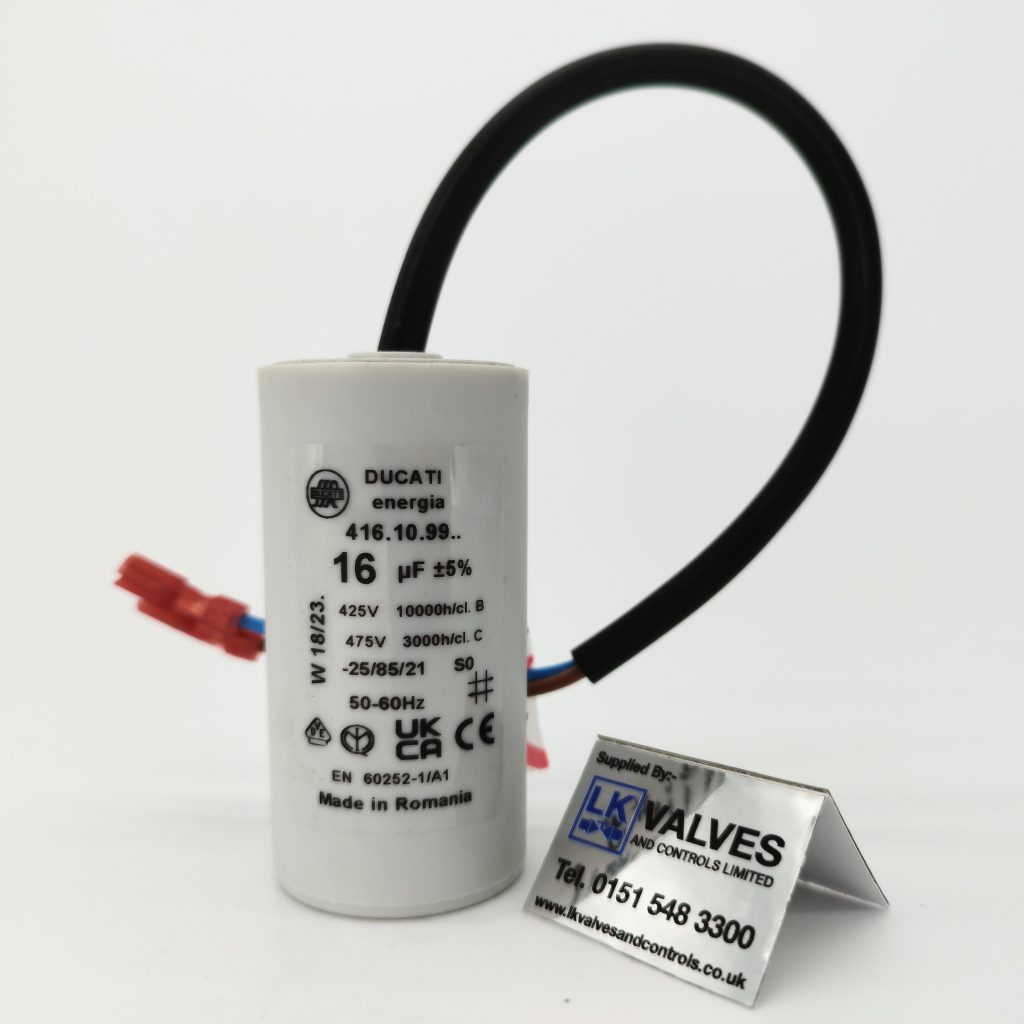 160G4510 Damcos LPU Motor Capacitor 16uF Marine Hydraulics Spares