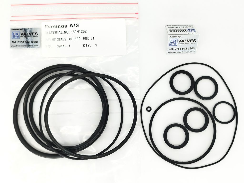 160N1262 Set of Seals For BRC 1000 B1 - Damcos Spares.