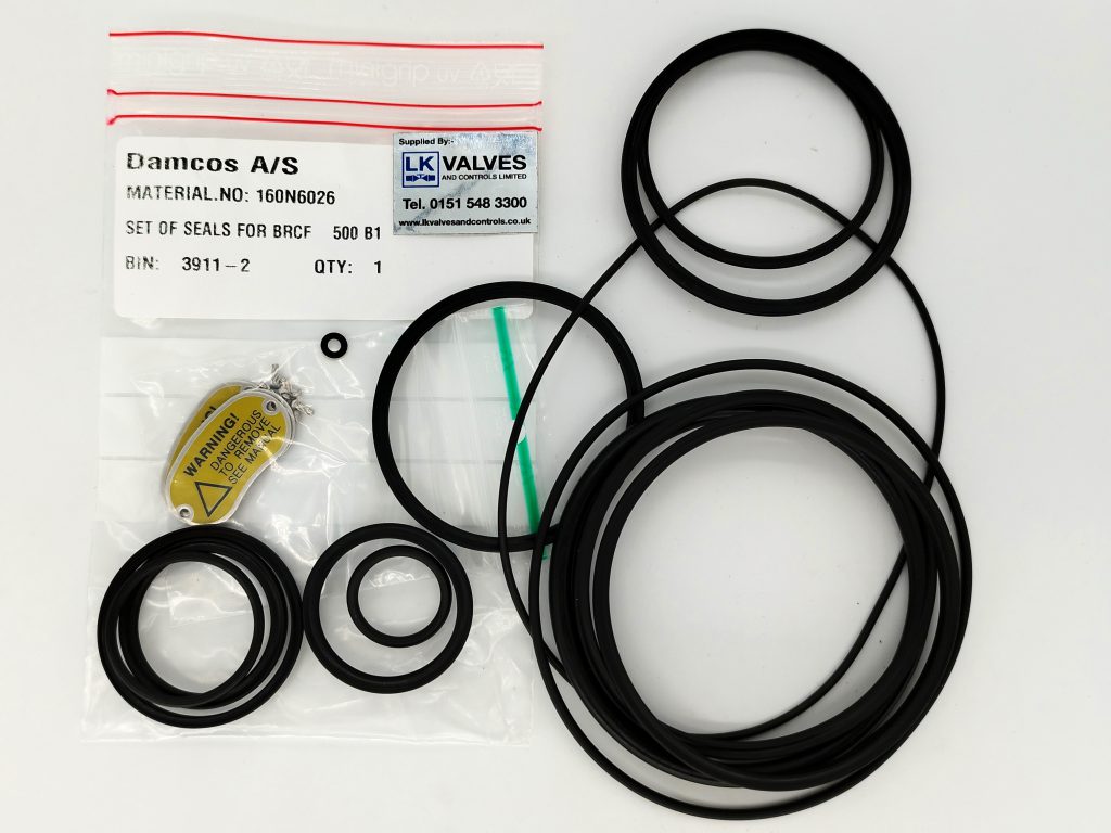 160N6026 - Set Of Seals For Damcos BRCF 500 B1 - Damcos Spare Parts