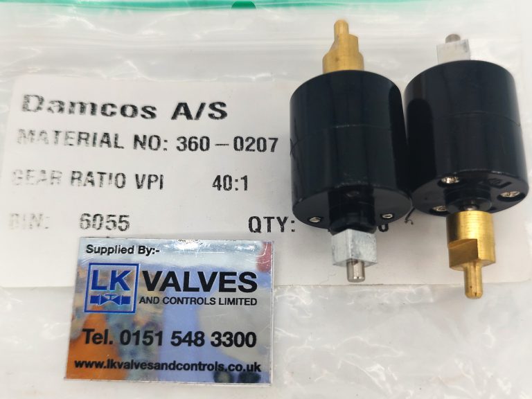 Damcos Gear Ratios For VPI - Visual Position Indicator. Damcos Spares
